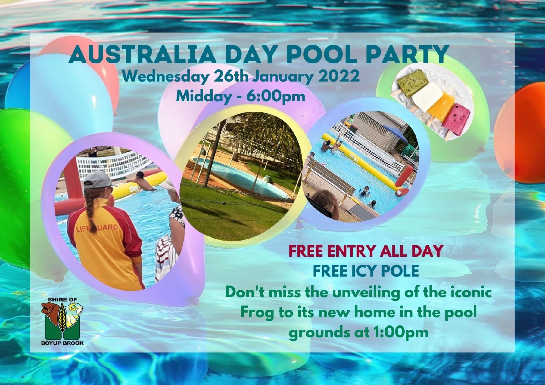 News Story - Australia Day Pool Party 2022 » Boyup Brook